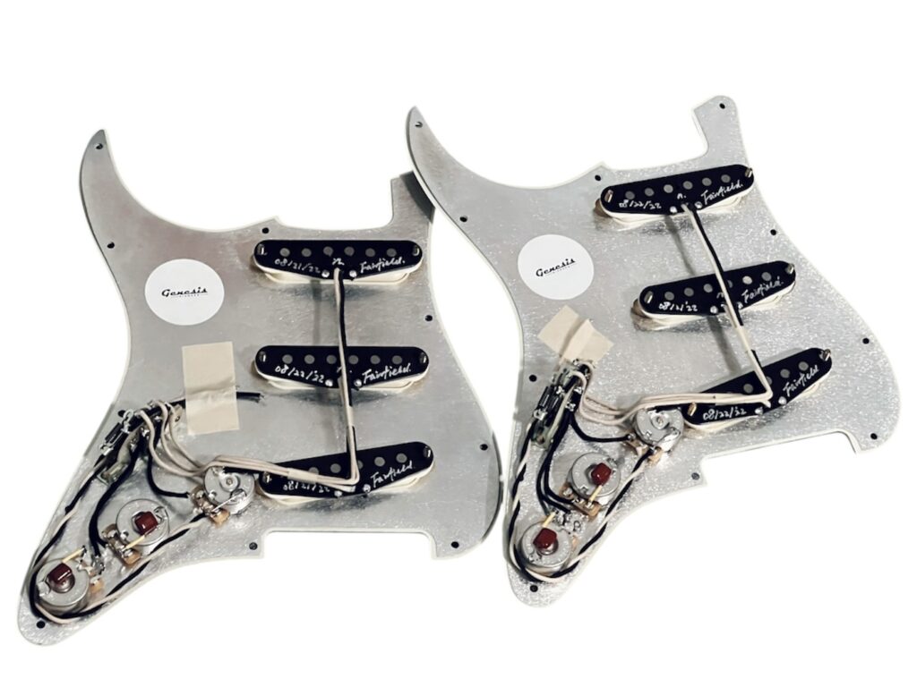 Genesis Prewired Stratocaster® Pickguards – Add on – Genesis Pickups